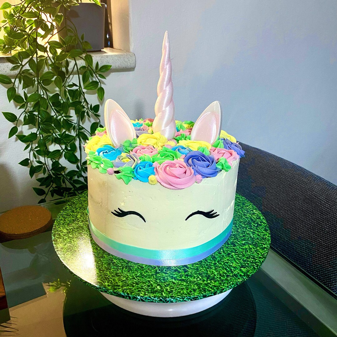 Unicorn Cake Topper Set - Etsy