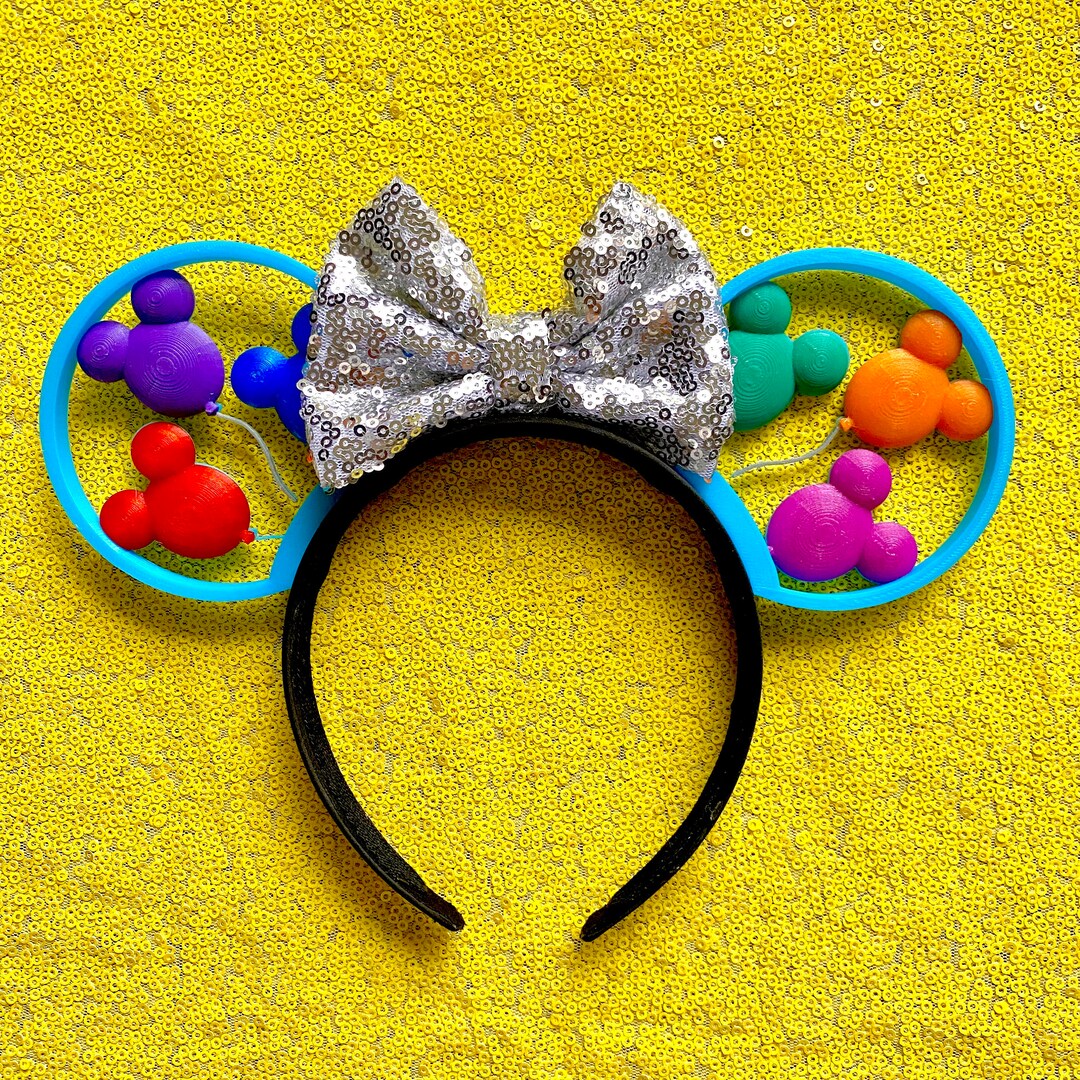 3D Mickey Balloon Celebrate Ears - Etsy