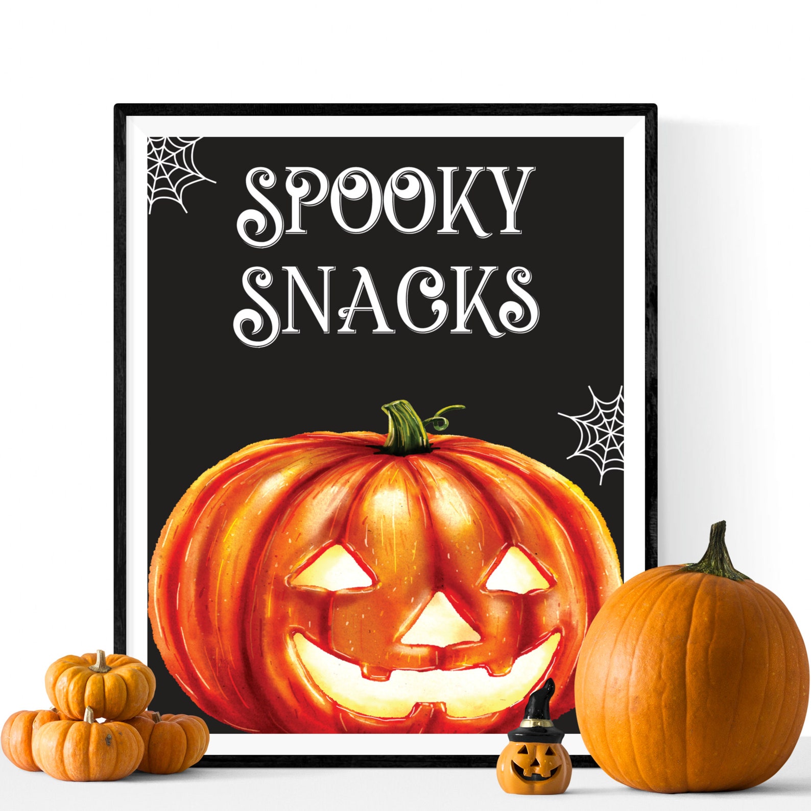 Halloween Party Food Sign Printable DIY Halloween Party - Etsy