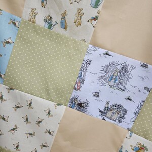 Adorable Handmade Peter Rabbit Quilt - Perfect for Nursery Decor or ...