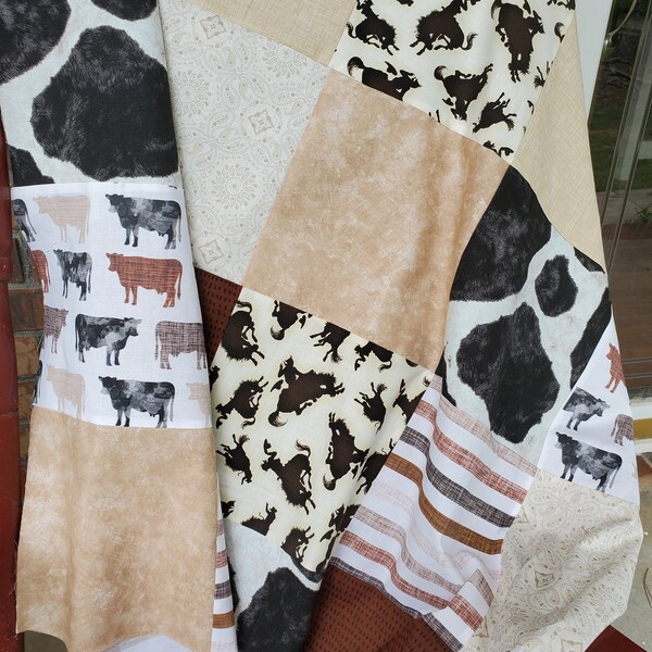 Cowboy Baby Quilt - Etsy