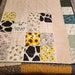 Girl Crib Quilt, Handmade Quilt, Earth Tone Colors Boho Quilt, Toddler ...