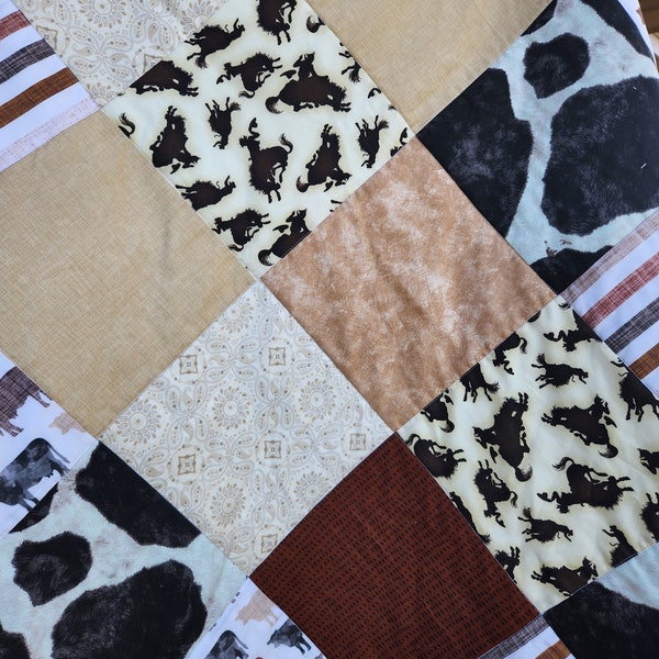 Cow Quilt - Etsy