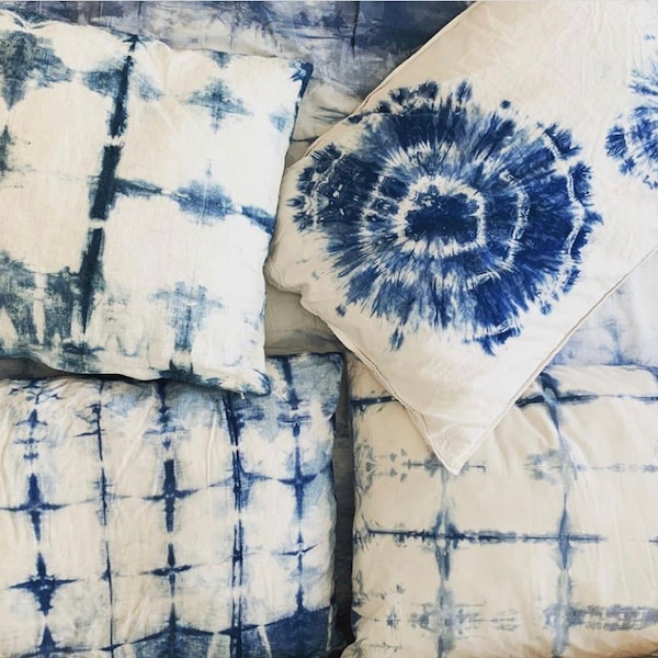 Shibori Bedding - Etsy