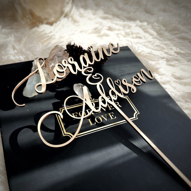 Name Cake Topper - Etsy