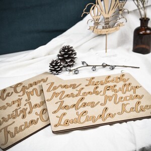 Wedding Place Cards - Place Name Settings - Custom Place Setting ...