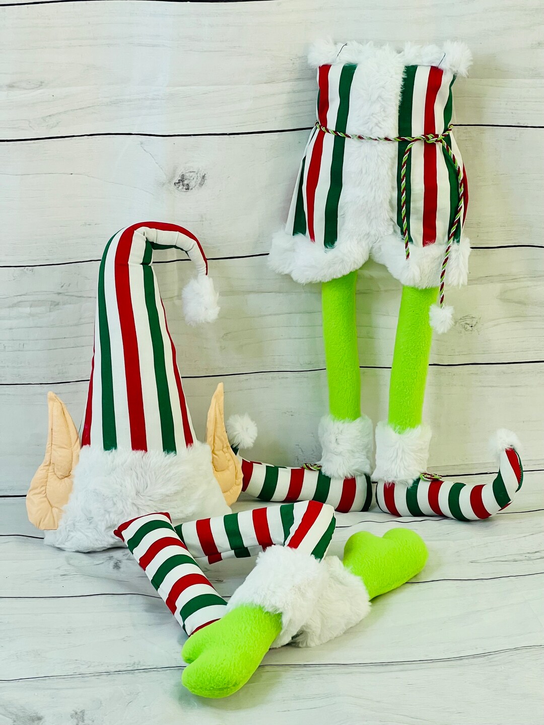 Elf Attachment/ Wreath Attachment/ Holiday Decor/ Christmas/ Elf - Etsy