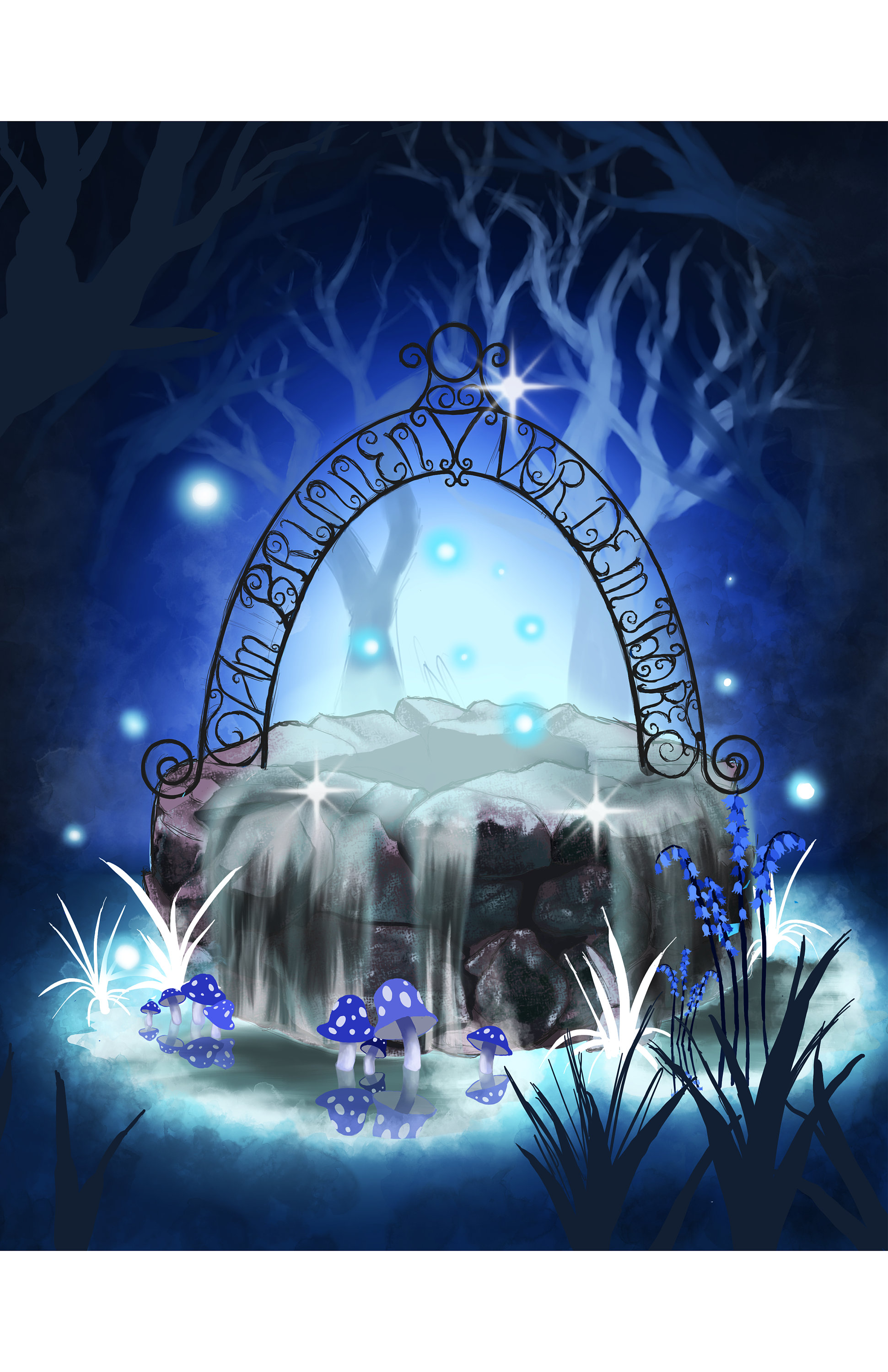 Magical Well Art Print - Etsy