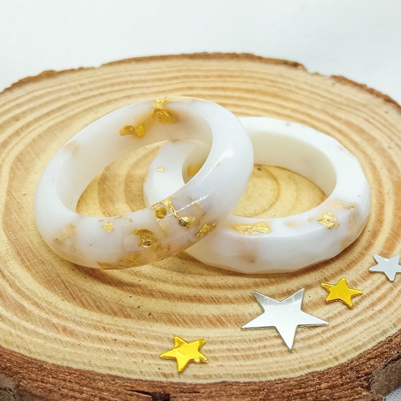 Resin Stacking Ring - Etsy
