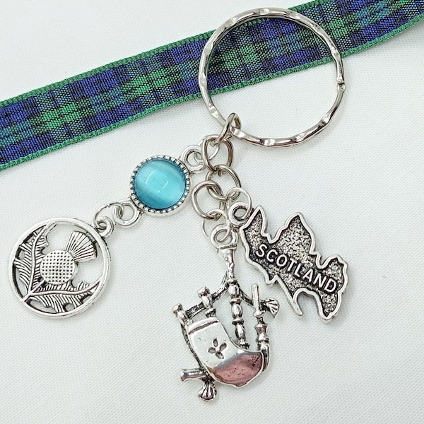 Scotland Map Keychain - Etsy