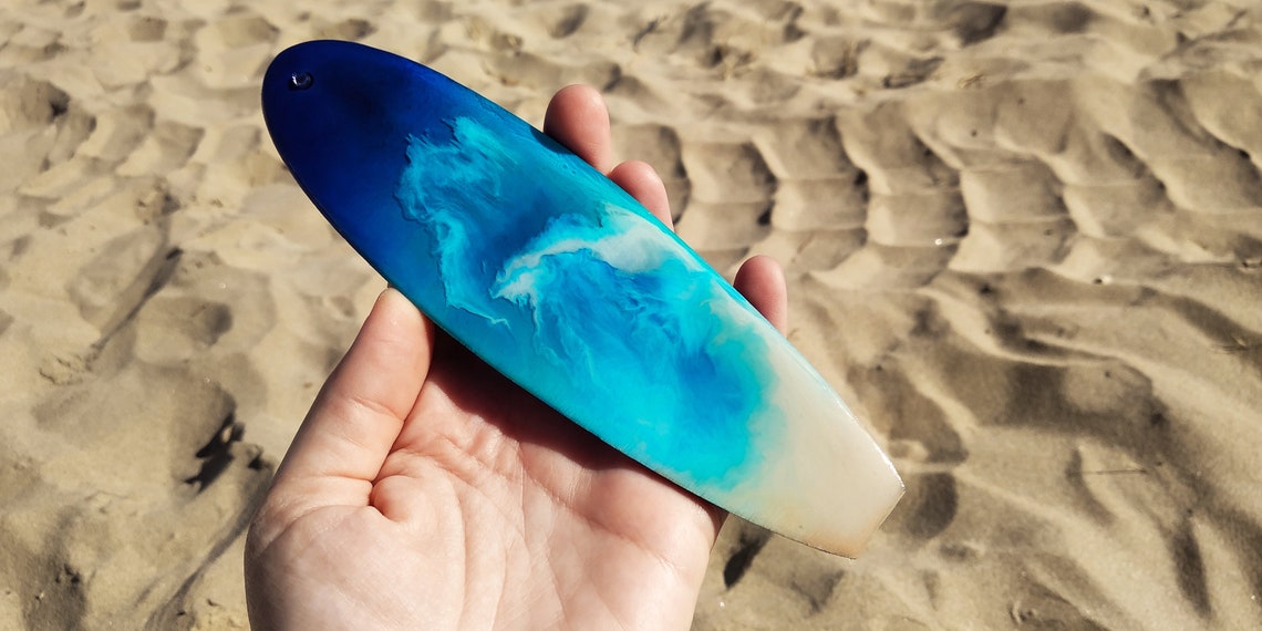 Resin surfboard Surfing art Surfboard wall art Surfer | Etsy