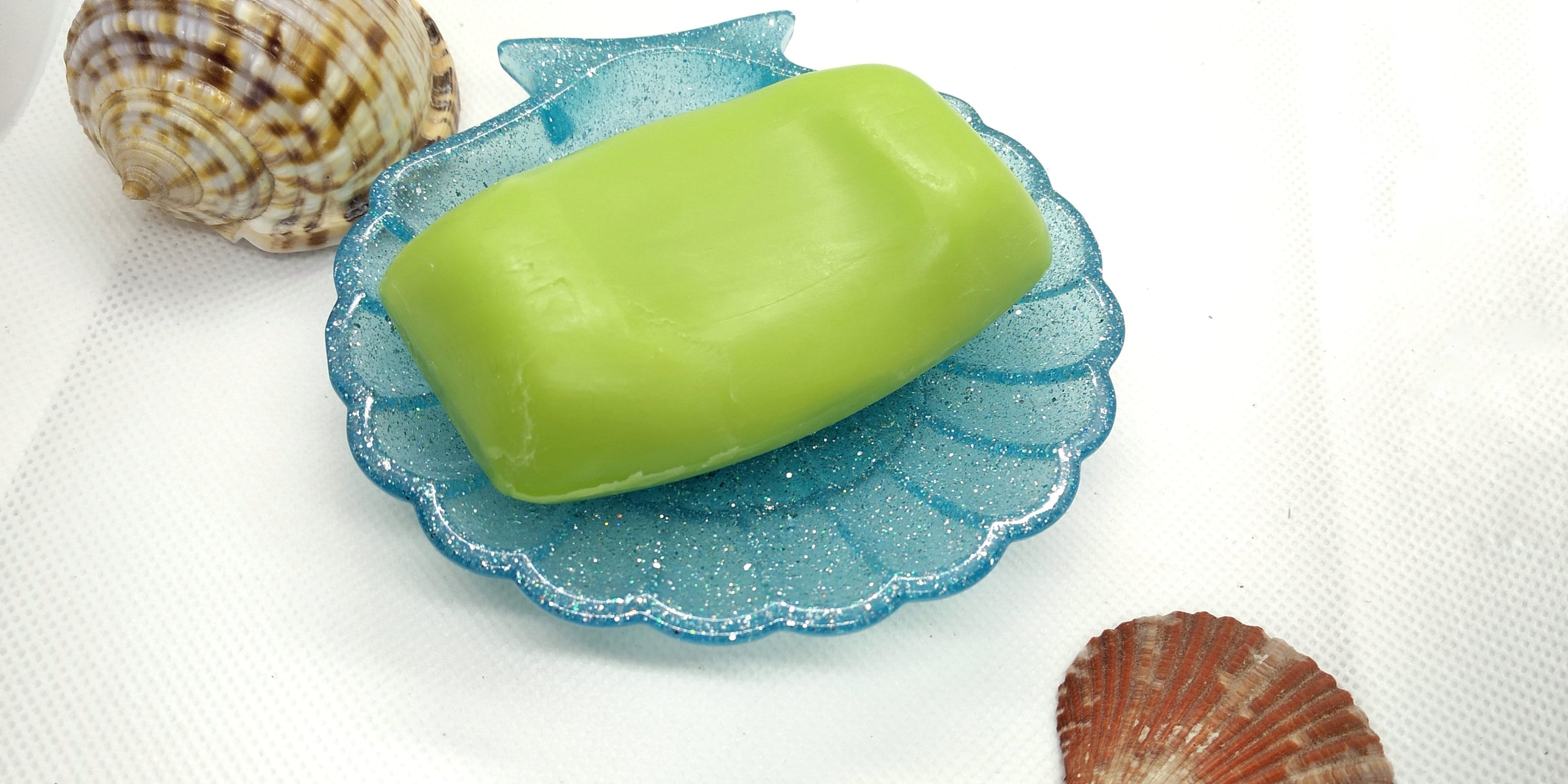 Shell Bowl Soap dish Soap holder Jewelry dish Bath decor | Etsy