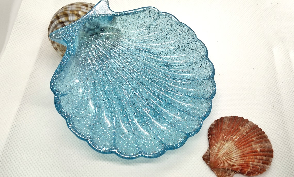 Shell Bowl Soap dish Soap holder Jewelry dish Bath decor | Etsy