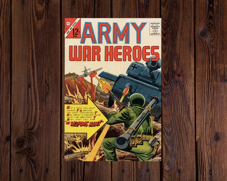 Army War Heroes Comic Collection 22 PDF/CBR War Comic Books - Etsy