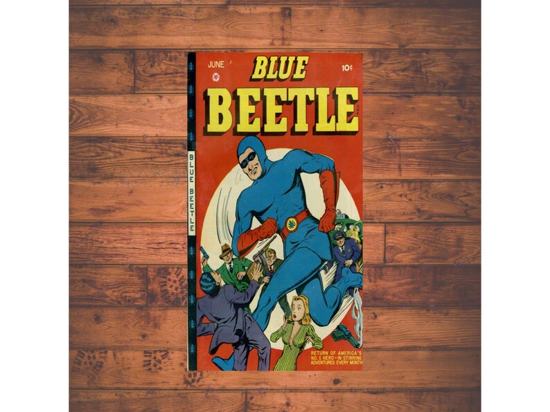 The Blue Beetle 1939 Series Comics Collection 37 PDF/CBR Comic Books by ...