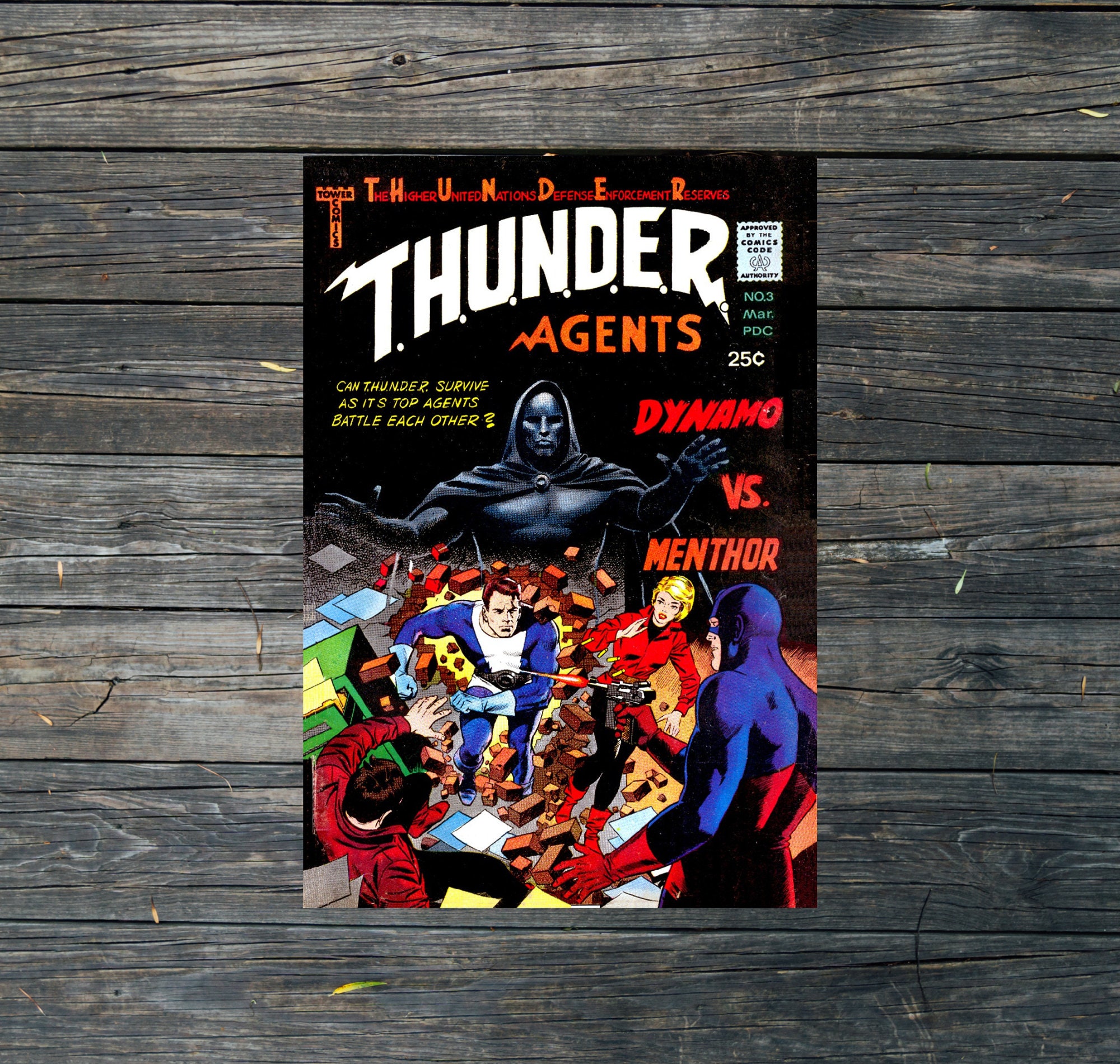 T.H.U.N.D.E.R. Agents Comics Collection 20 PDF/CBR Comic Books by Tower ...