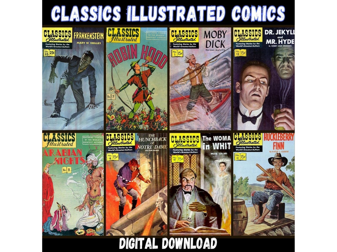 Classics Illustrated Comics 235 Vintage Classic Comic Books - Etsy UK