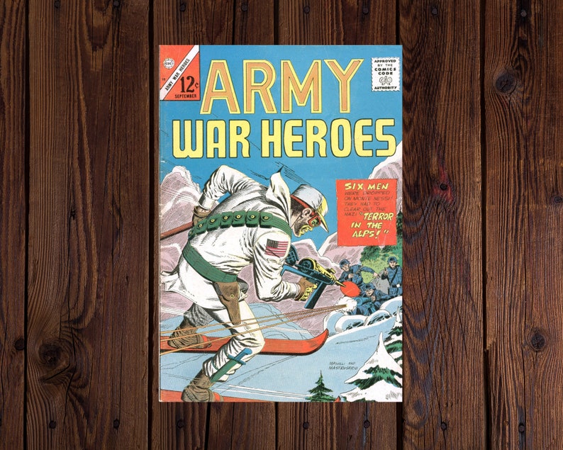 Army War Heroes Comic Collection 22 PDF/CBR War Comic Books - Etsy