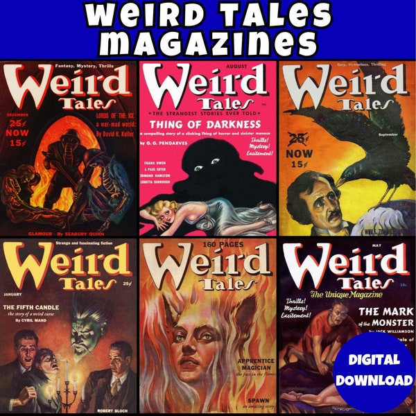 Weird Tales Digital - Etsy