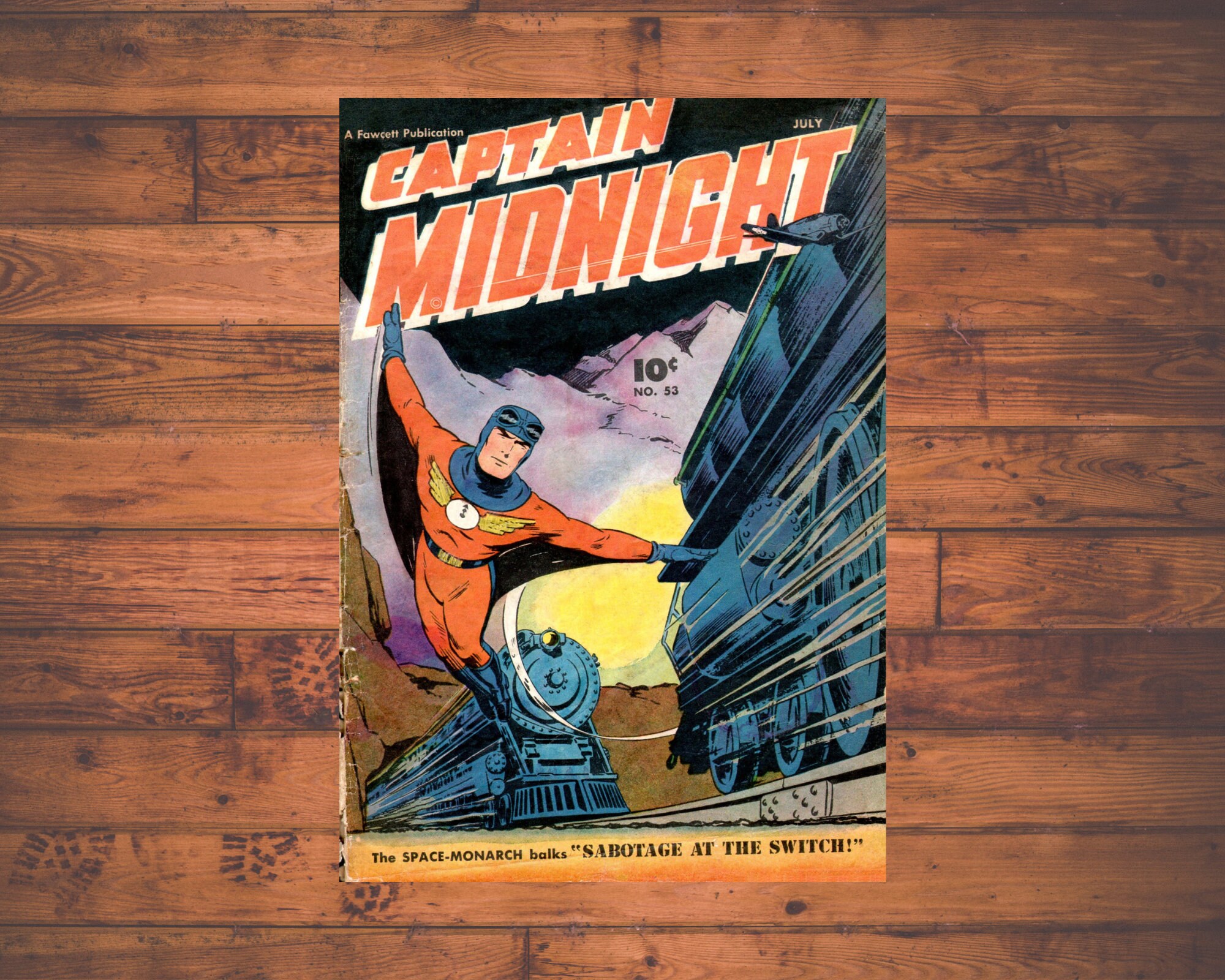 Captain Midnight Comics Collection 67 Rare Vintage Golden Age Super Hero PDF/CBR Comic Books by ...