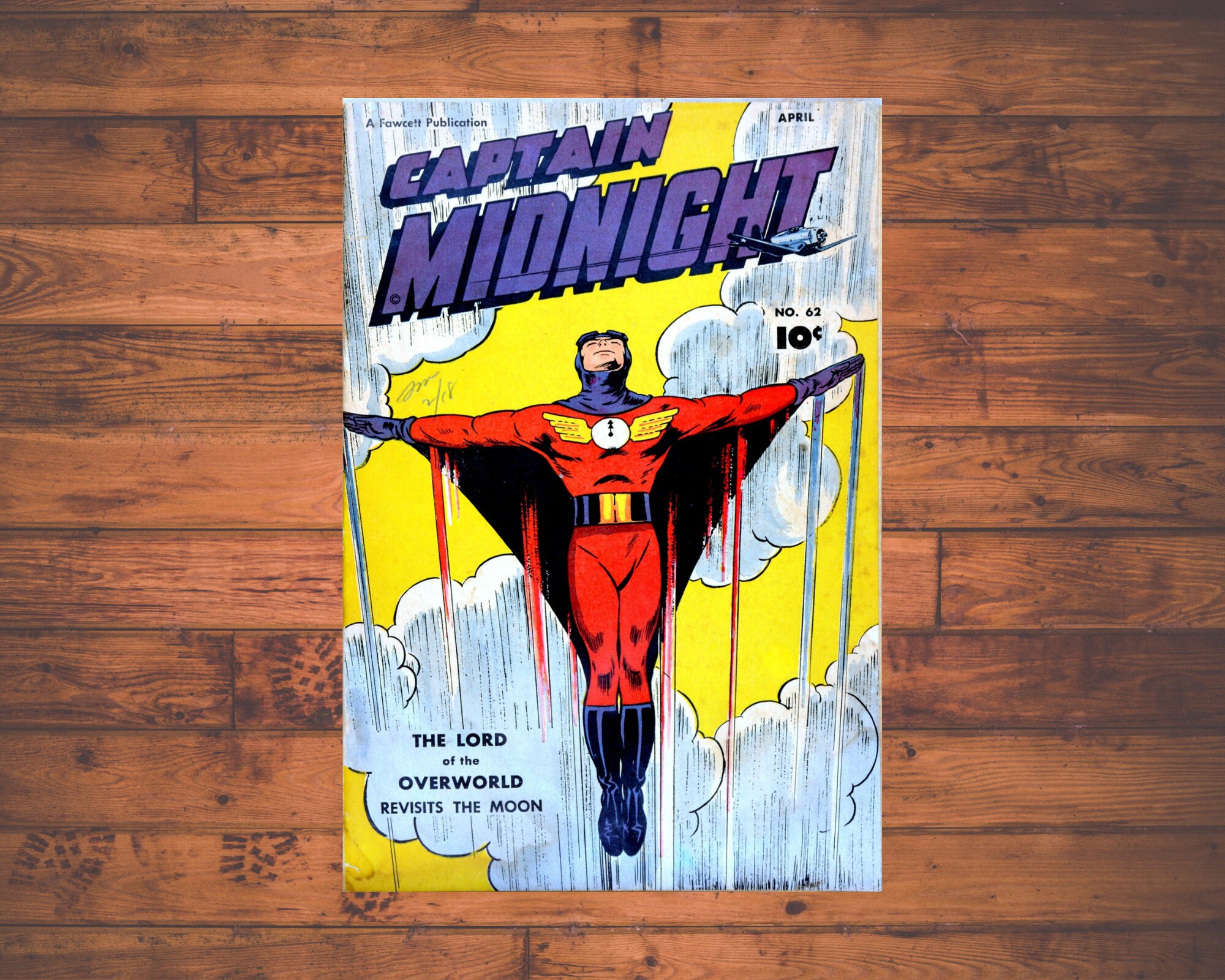 Captain Midnight Comics Collection 67 Rare Vintage Golden Age Super Hero PDF/CBR Comic Books by ...