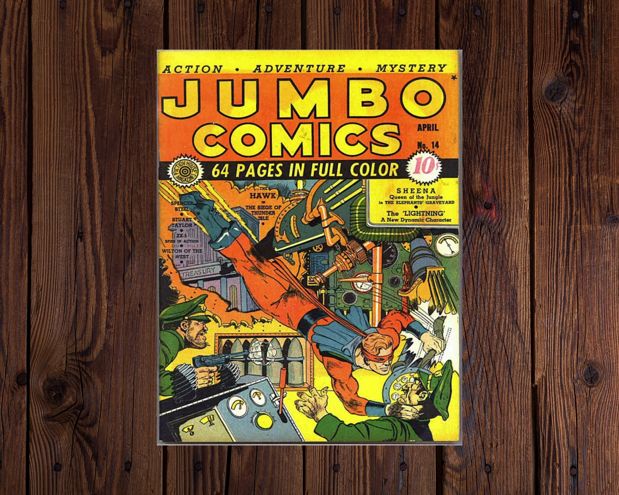 Jumbo Comics Collection 167 PDF Comic Books by Fiction House Comics ...