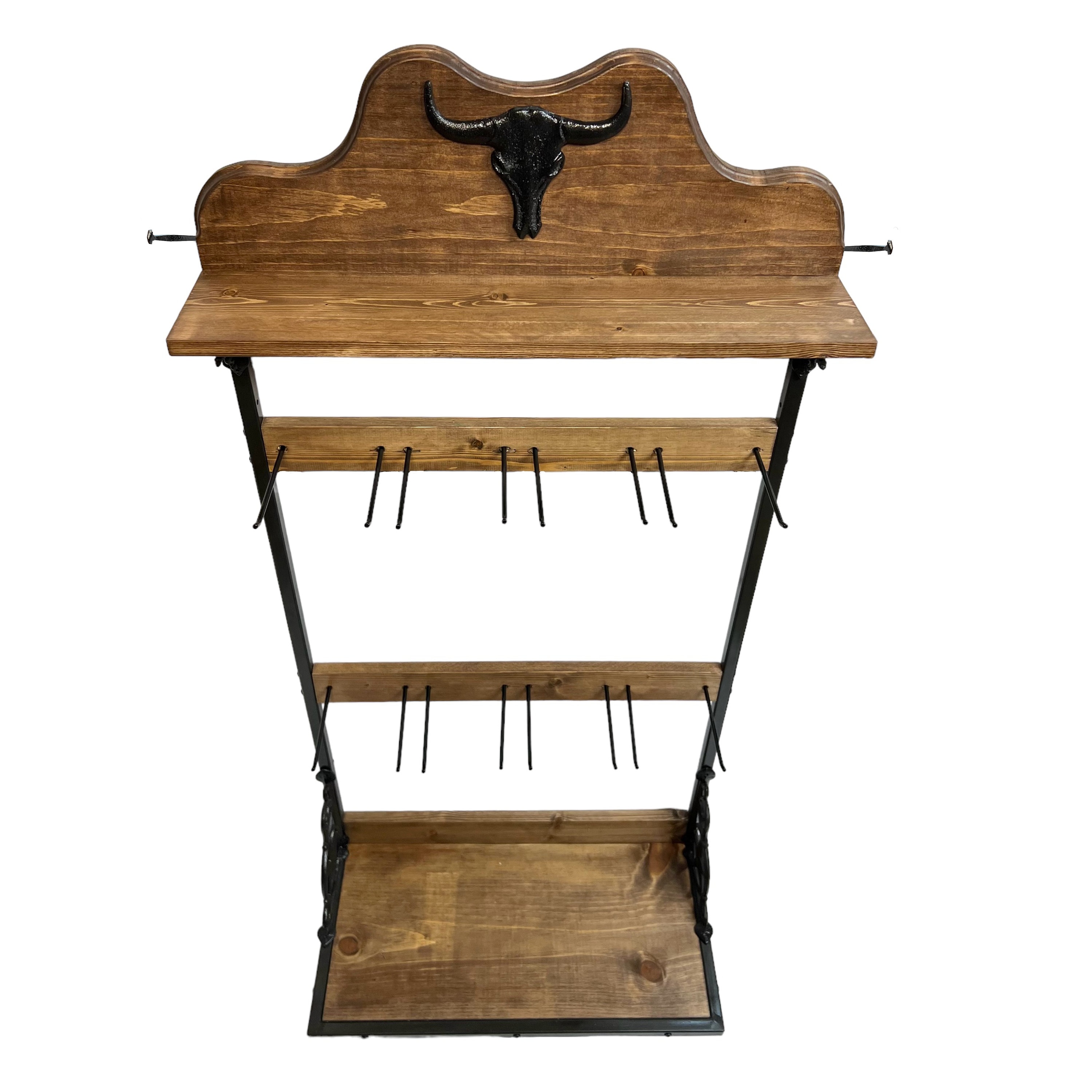 Farmhouse Cowboy Boot and Belt Rack No. 90- Cowboy Boot Rack - Western ...