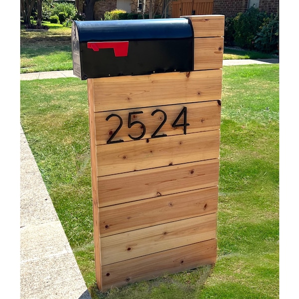 Wood Mailbox - Etsy