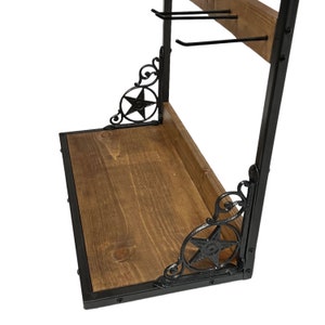 Farmhouse Cowboy Boot and Belt Rack No. 90- Cowboy Boot Rack - Western ...