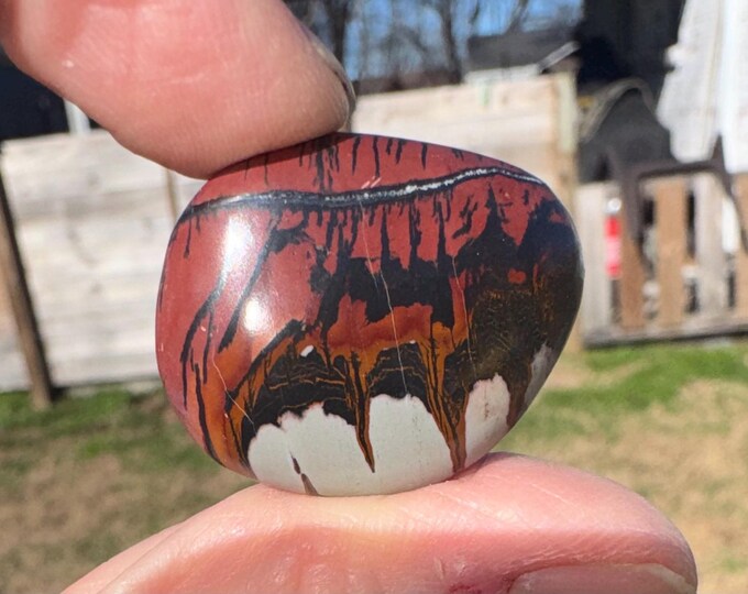 Indian Paint Rock Cabochon - Etsy