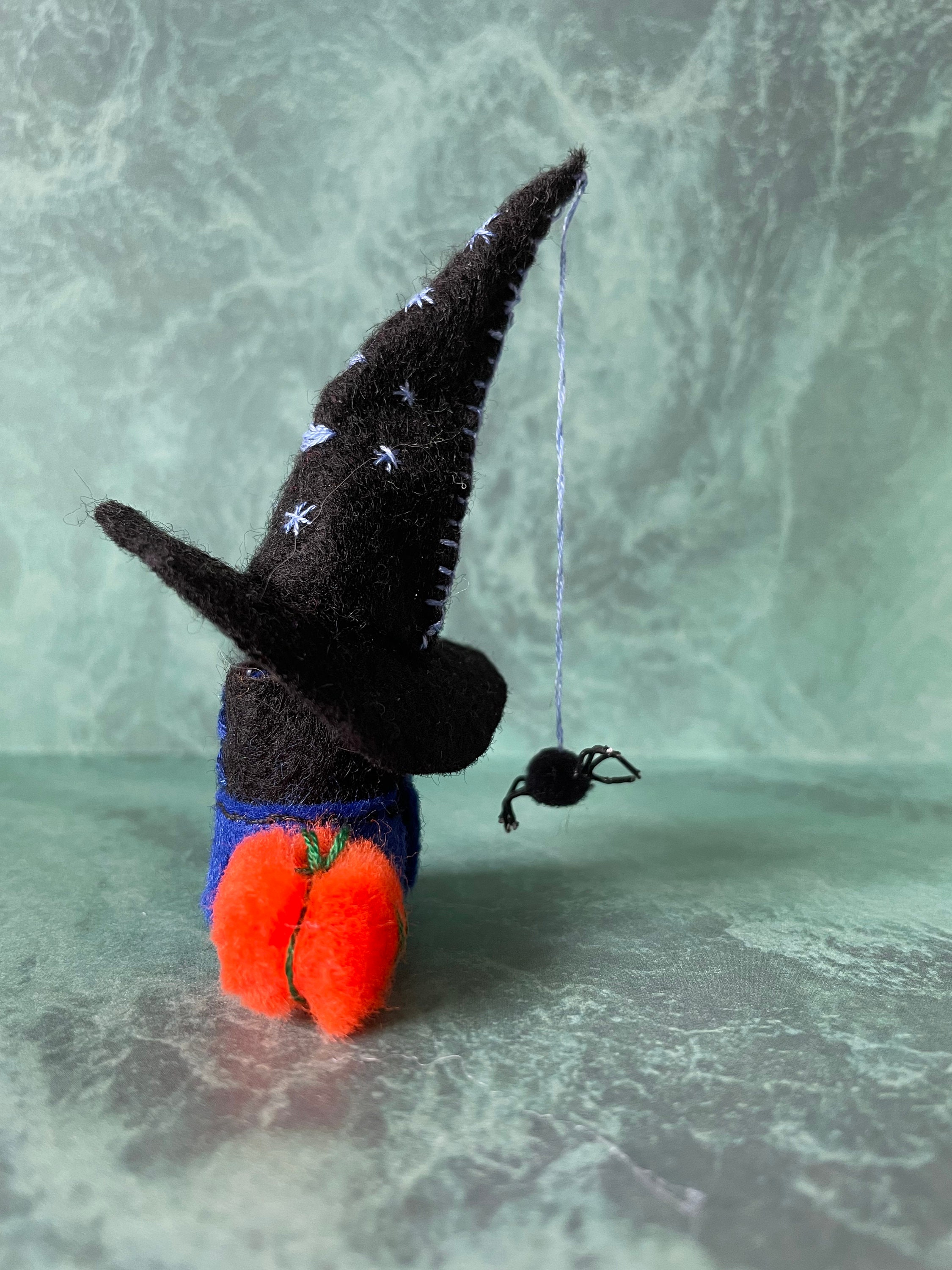 Peg Doll Witches Made With Felt and Hand Embroidered. - Etsy