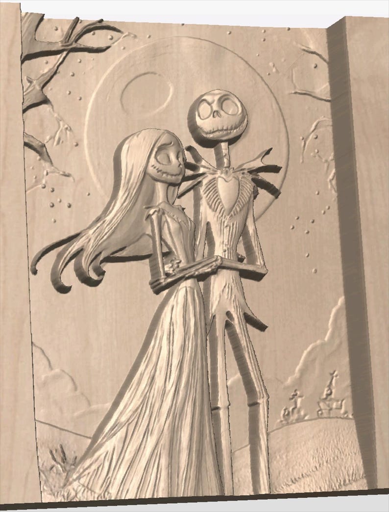 Jack and Sally - Etsy