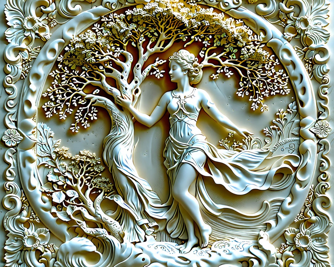 Young Woman is Tree of Life 6 - Etsy