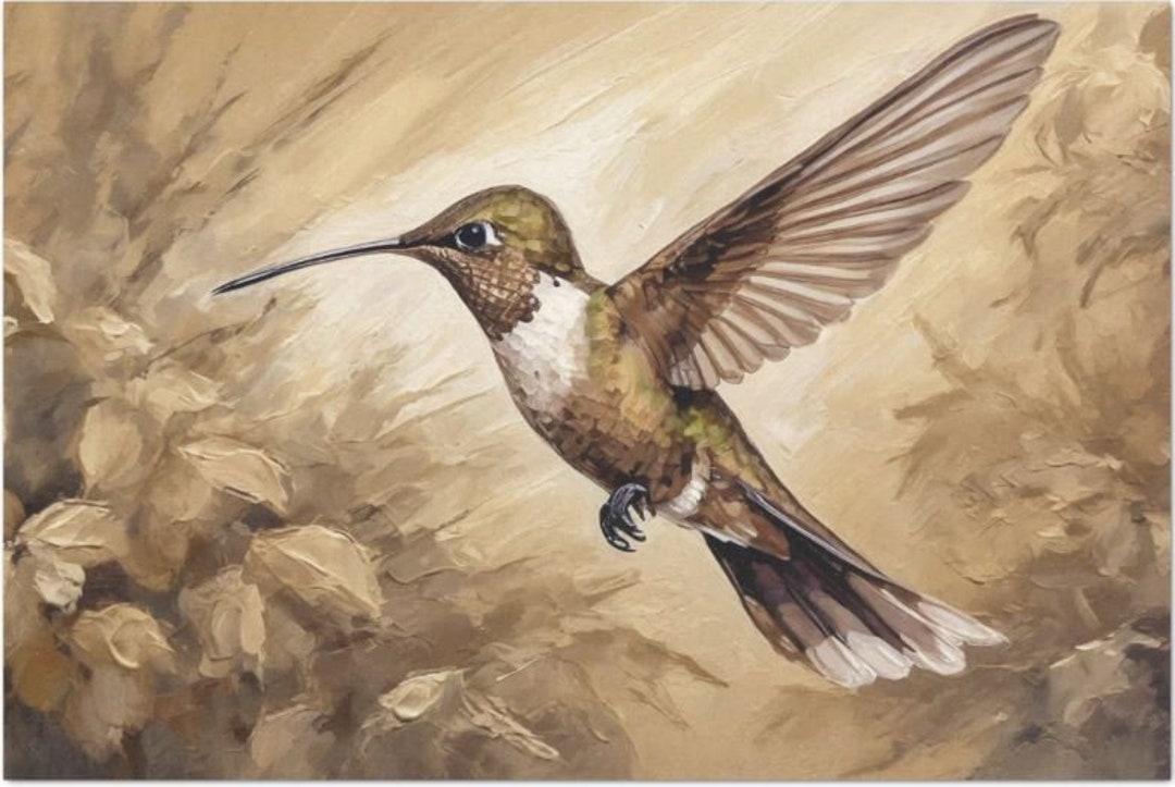 Artful Hummingbird Large Decoupage Tissue Paper 20"x30" - Etsy