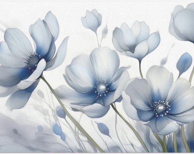 A Pop of Blue Large Decoupage Tissue Paper 20x30 - Etsy