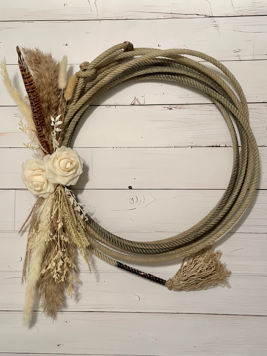 Lariat Wreath, Lasso Wreath, Western Wreath, Wester Decor, Rustic ...