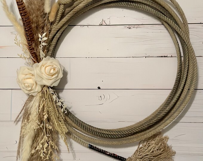 Lariat Wreath, Lasso Wreath, Western Wreath, Wester Decor, Rustic ...