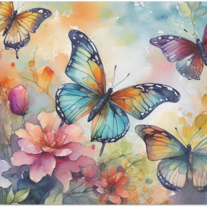 Decoupage Butterfly - Etsy