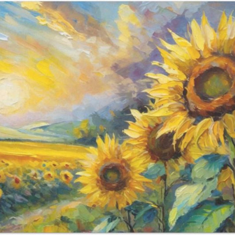 Tissue Paper Sunflowers - Etsy