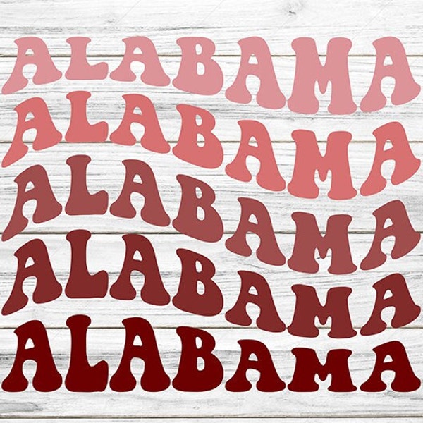 Alabama Font - Etsy