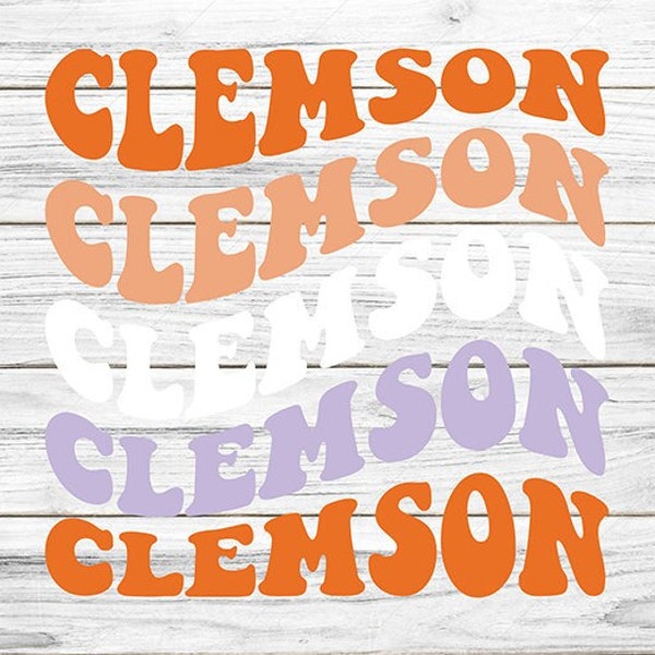 Clemson Svg Files - Etsy