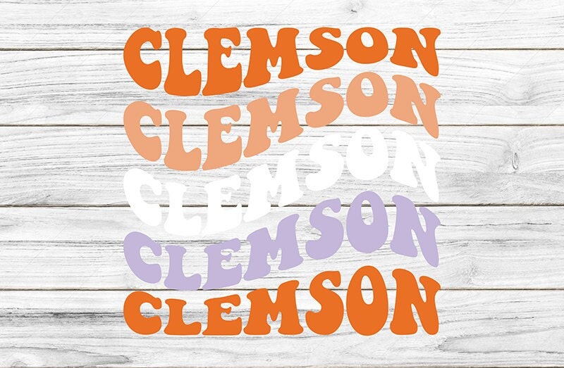 Camo Clemson Logo Clipart