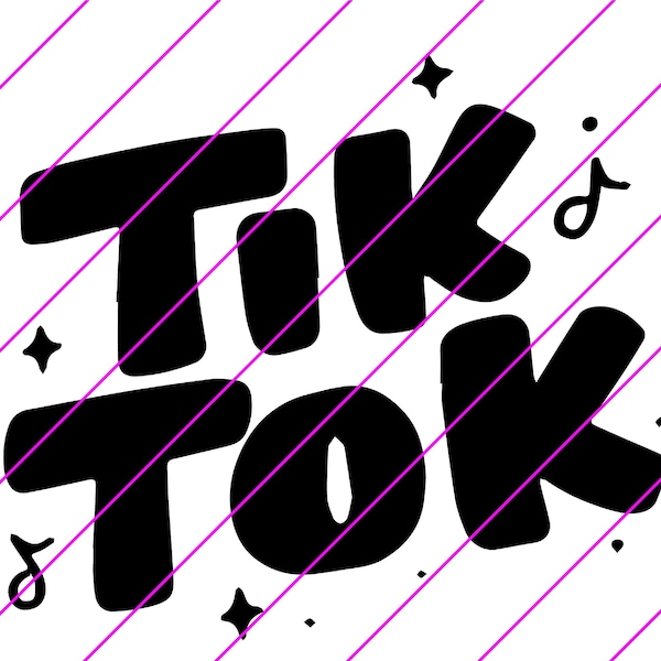 Tiktok File Svg - Etsy