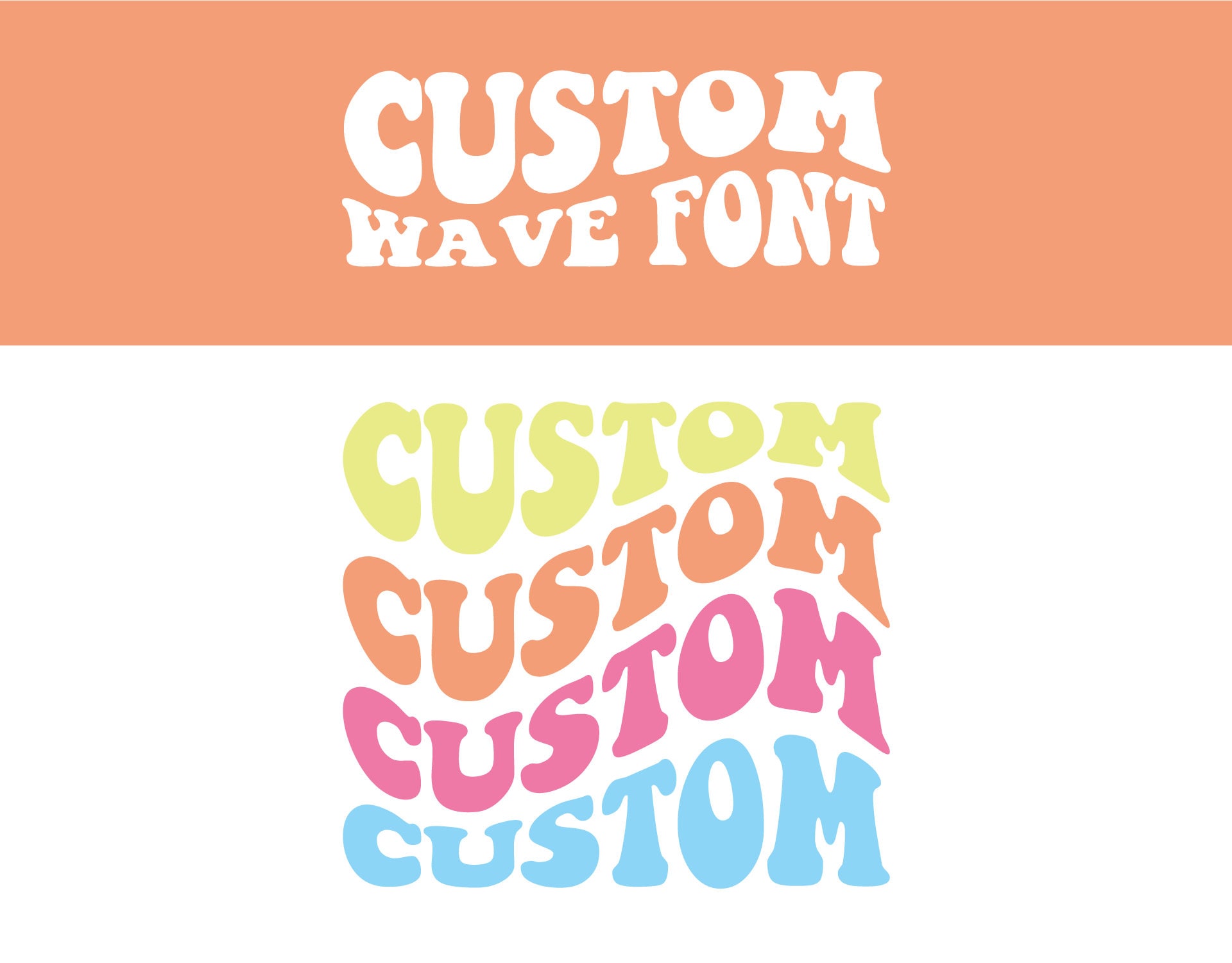 custom-wave-font-svg-wave-font-quote-70s-font-retro-font-etsy-nederland