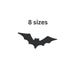 Bat Silhouette Embroidery Design, Mini Size Embroidery Design, Instant ...