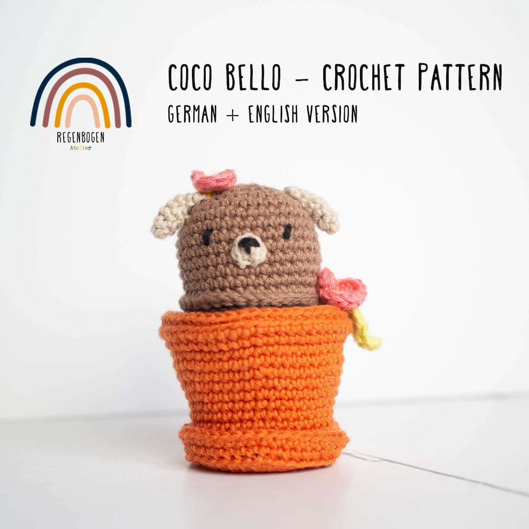 Crochet Pattern Coco Bello PDF german to English US Version - Etsy