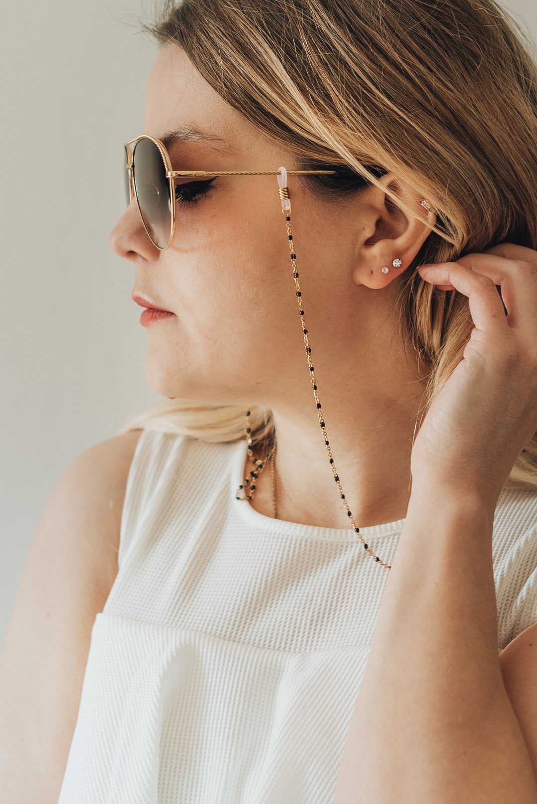 Stainless Steel Sunglasses or View Goggle Chains - Etsy