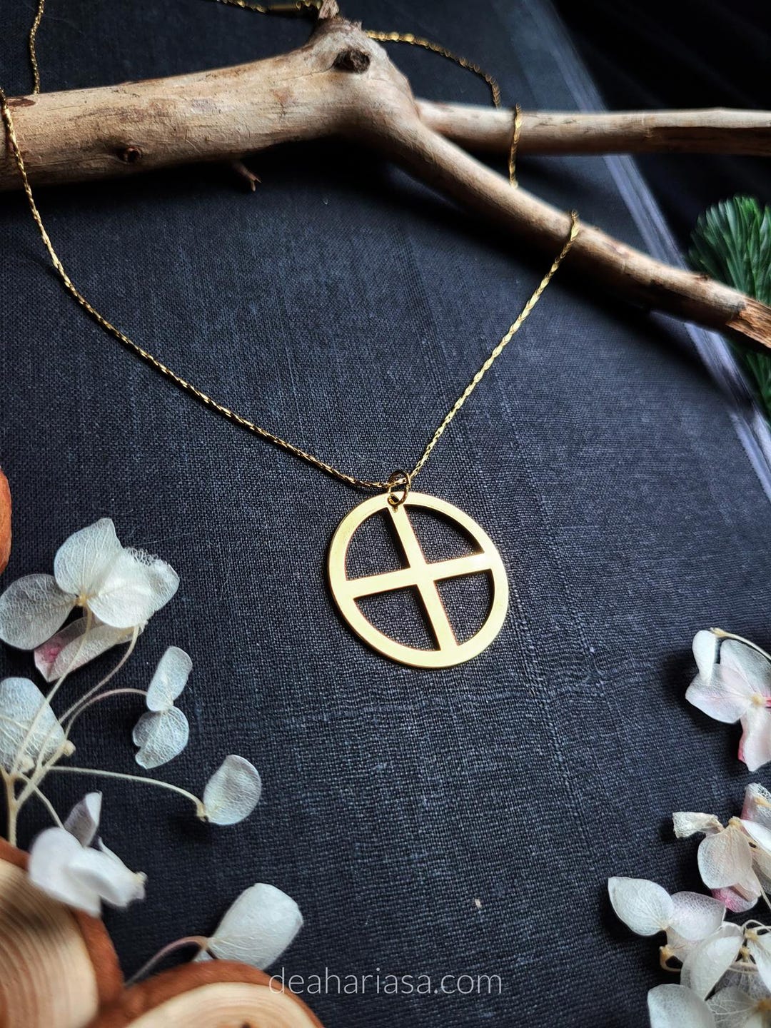 Solar Cross Necklace, Ancient Viking Necklace, Viking Jewelry, Freya ...