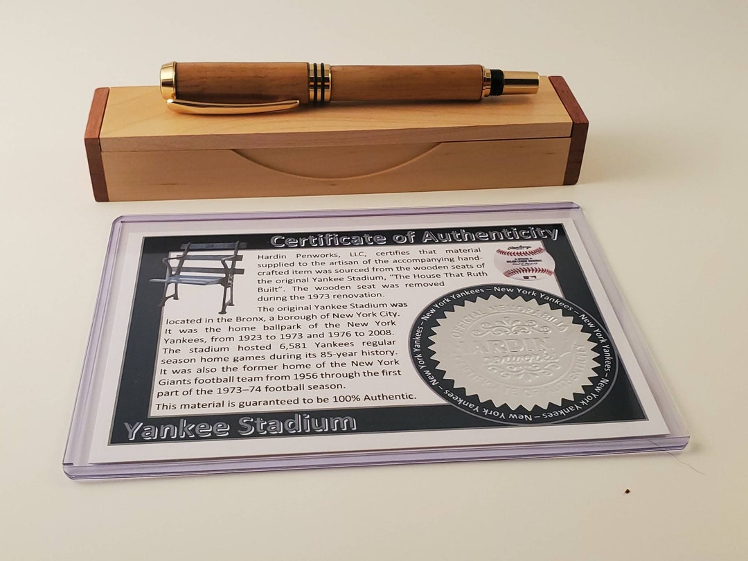 New York Yankee Stadium Pen - Etsy