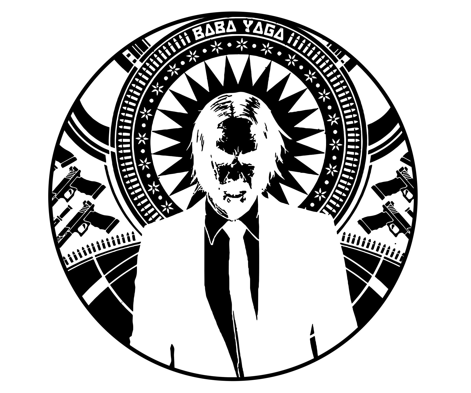 John Wick Coin .svg .ai - Etsy